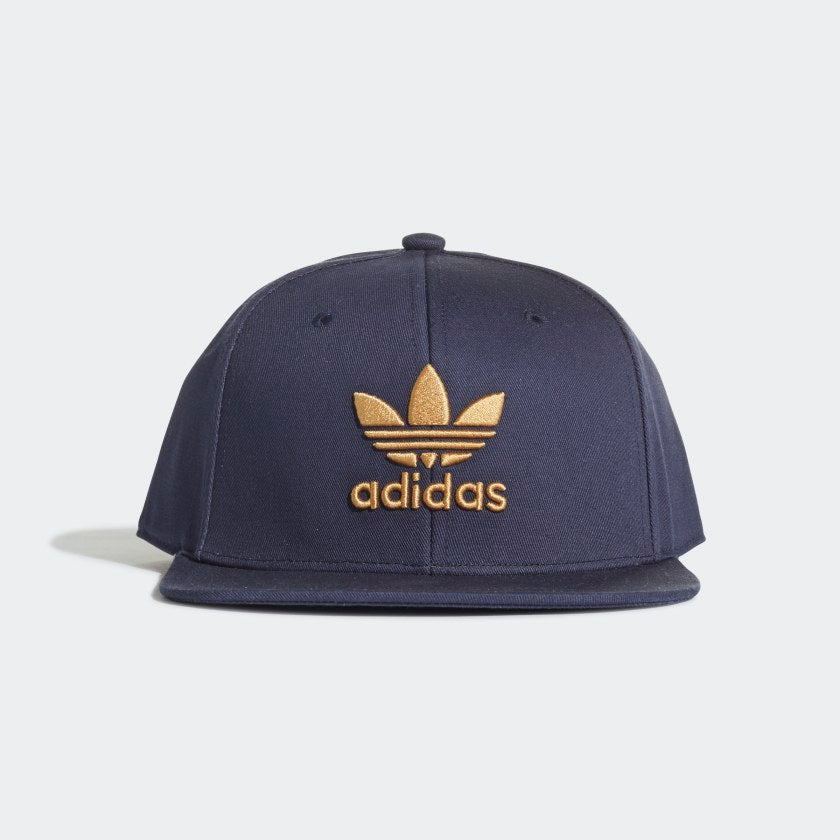 snapback trefoil cap