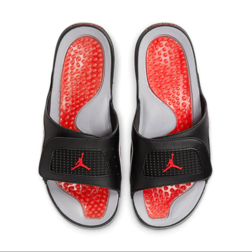 Air Jordan Hydro 4 Retro Slides "Black Cement" (532225-060) – Trilogy ...