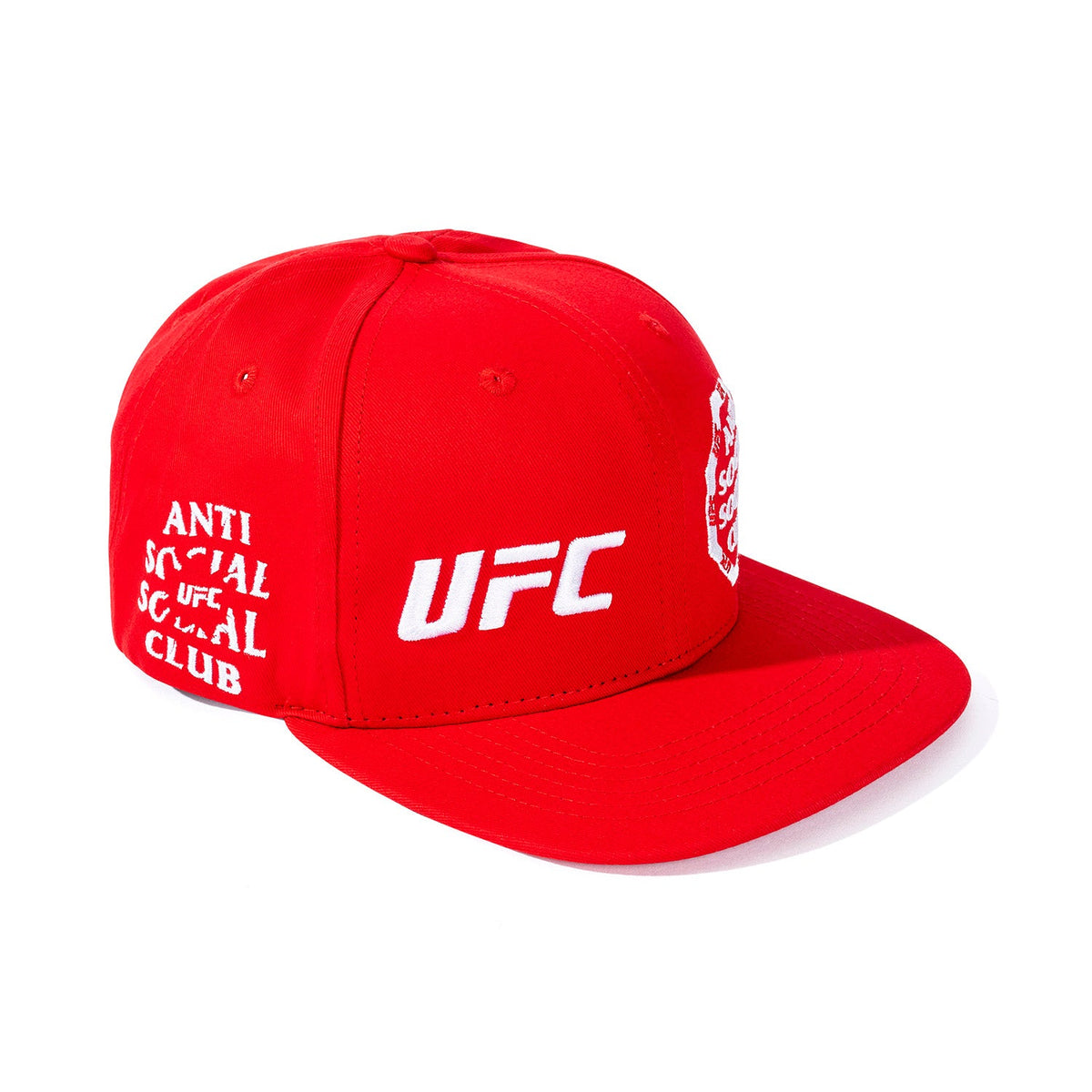 ASSC x UFC "Self-Titled" Cap (Red) – Trilogy Merch PH