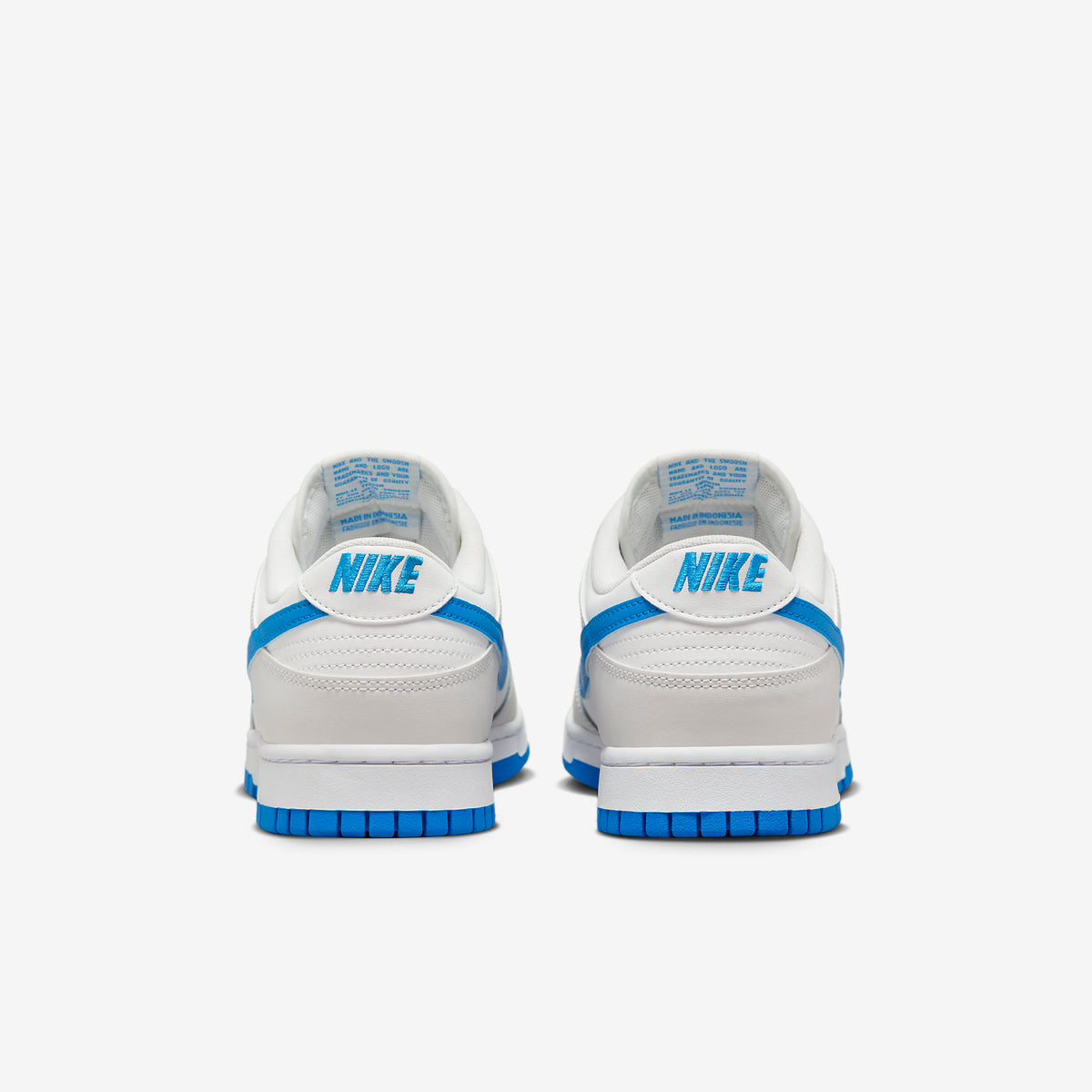 Men's Nike Dunk Low Retro "Photo Blue" (Summit White/Platinum Tint/Pho ...