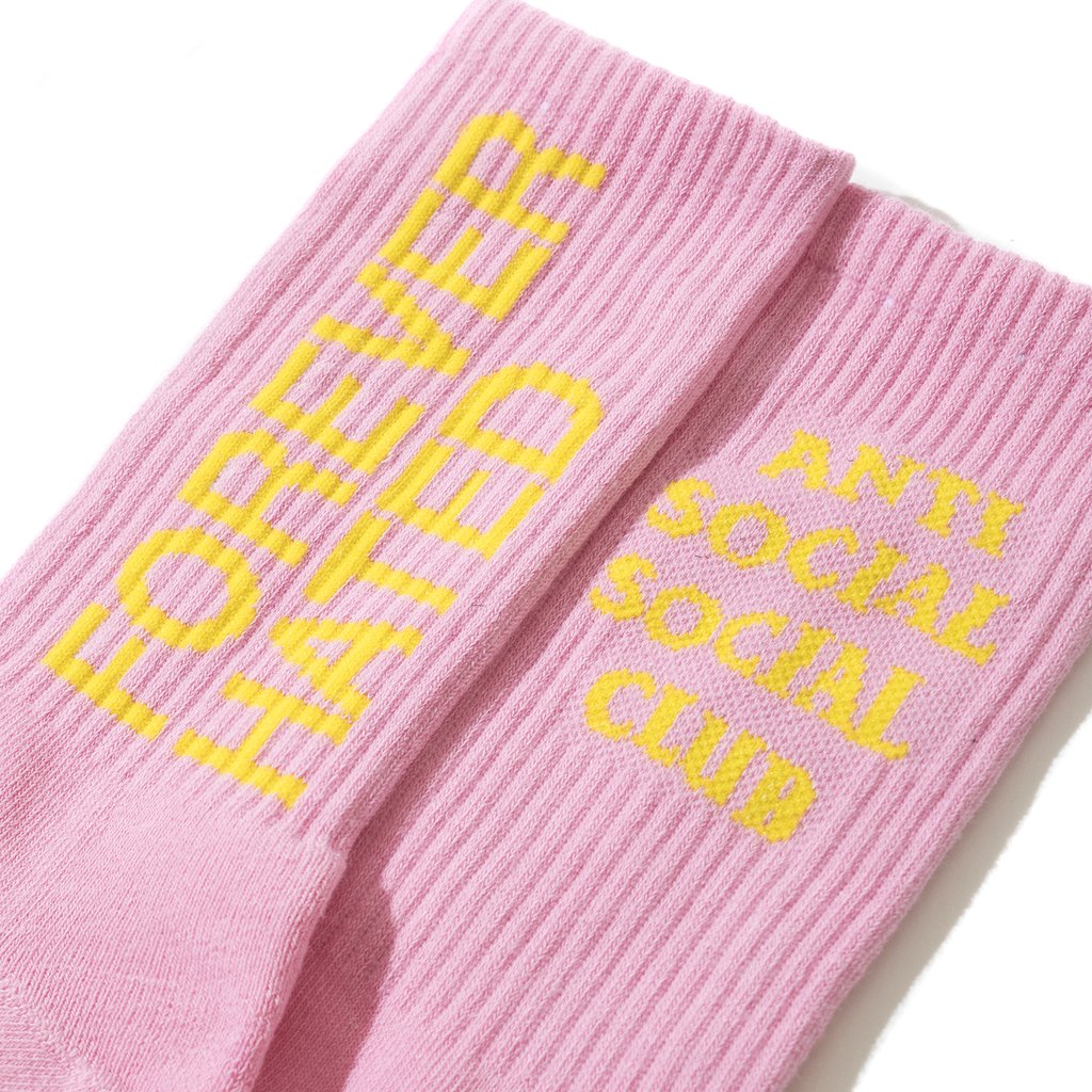 ASSC Forever Hated Socks F/W 19 Drop (Pink) – Trilogy Merch PH
