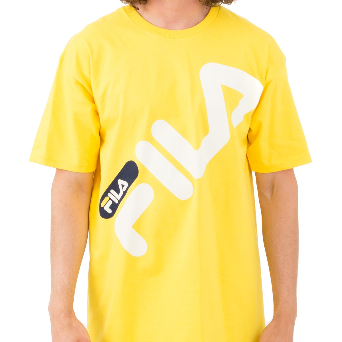 FILA Micah Tee (Lemon) – Trilogy Merch PH