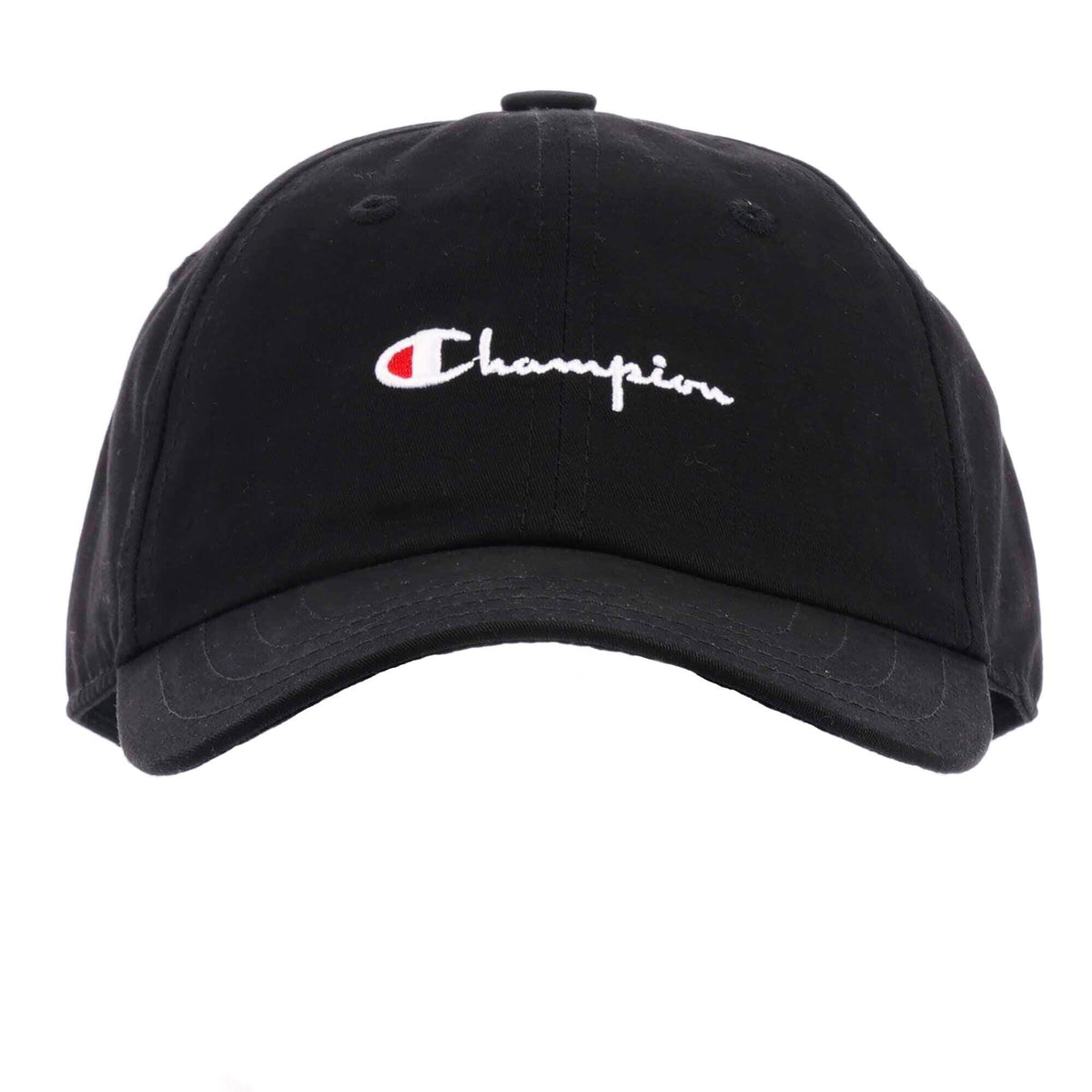Champion Script Small Logo Baseball Cap (Black)(adjustable) – Trilogy ...